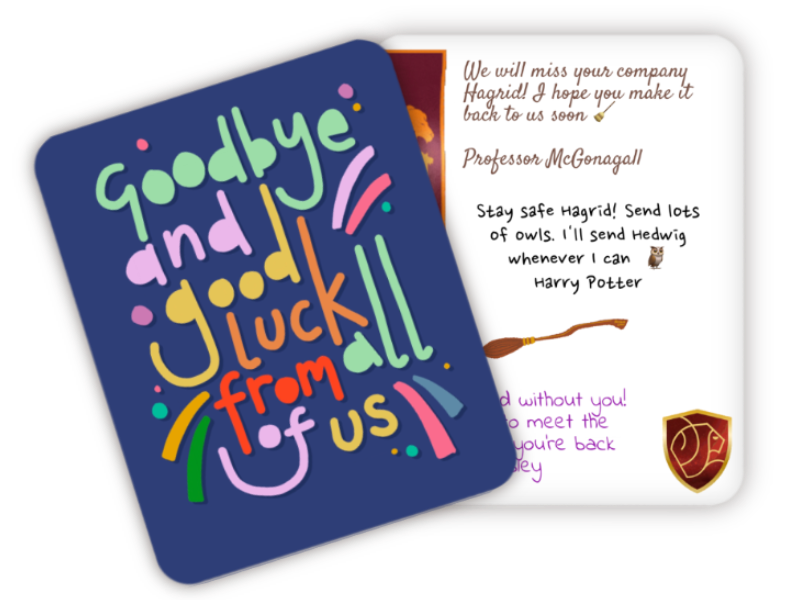 Group Leaving Cards - Greeting Cards for the Office | Group Ecards
